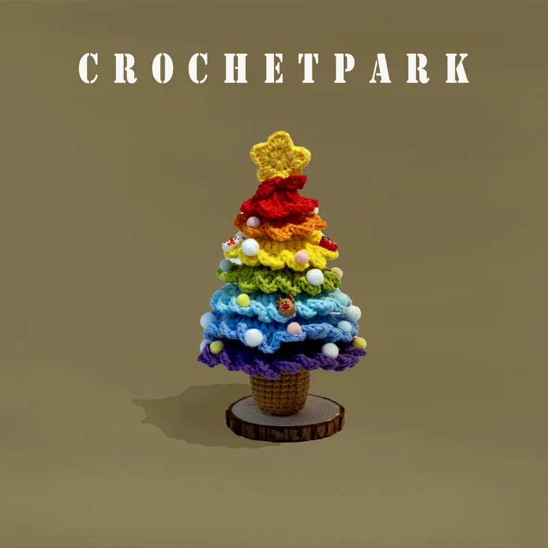 CrochetPark™ Handmade crocheted Christmas tree