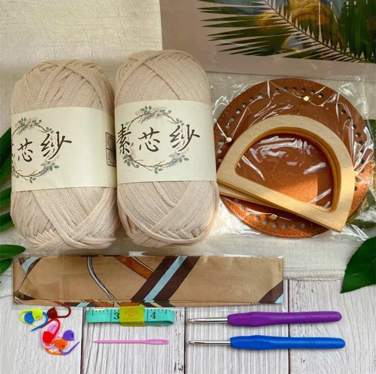 No Tutorial Elegant Granny Crochet Bag Diy Kit